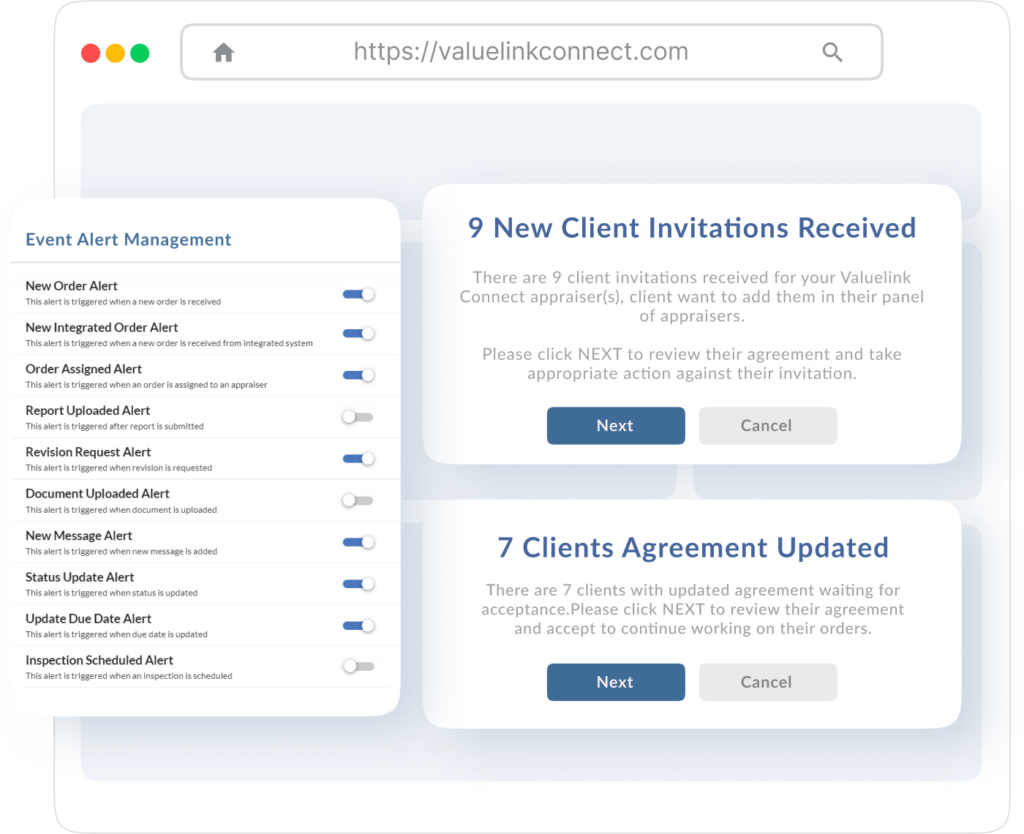 Features | Appraisal Management Software for Appraisers – ValueLink Connect