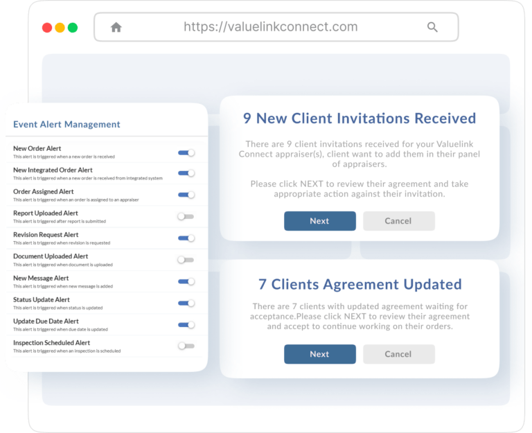 Features | Appraisal Management Software for Appraisers – ValueLink Connect