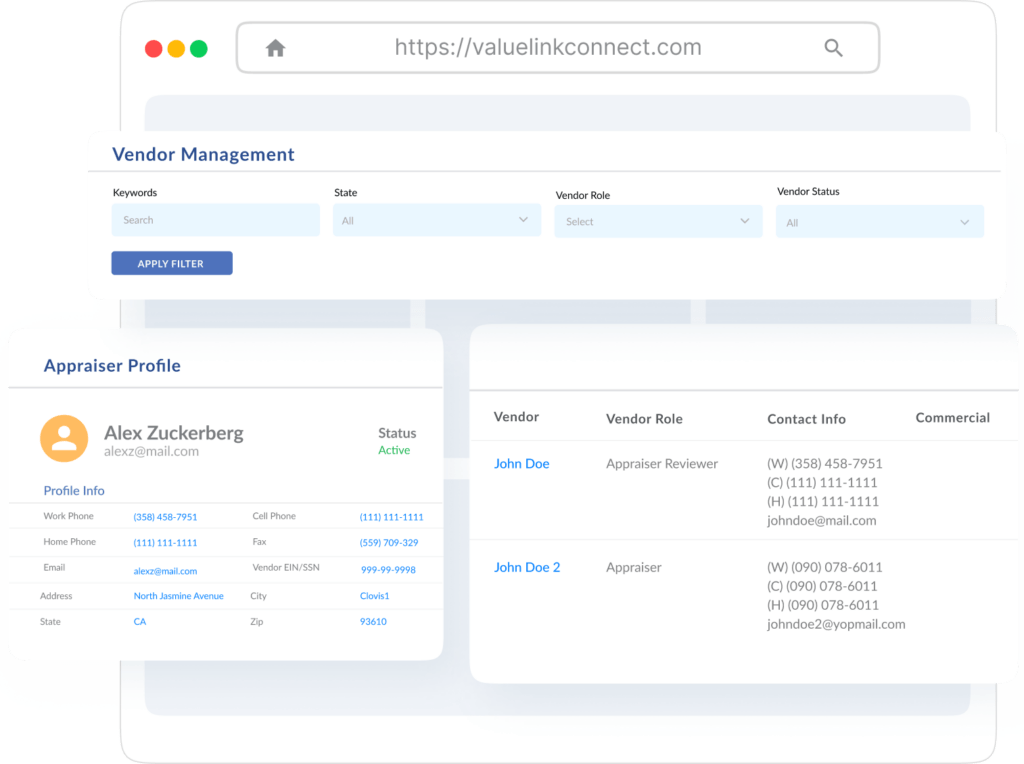 Features | Appraisal Management Software for Appraisers – ValueLink Connect